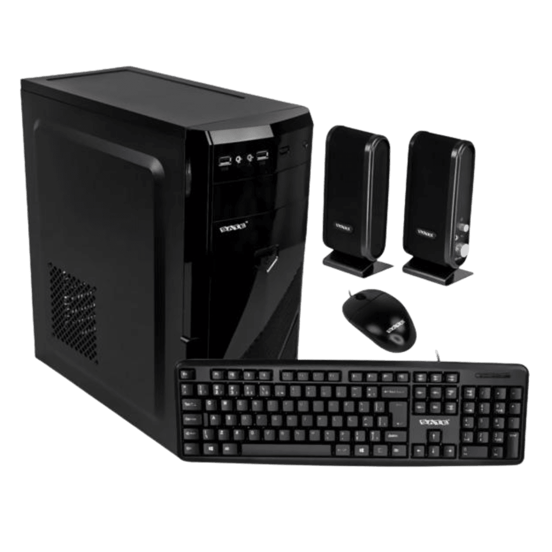Kit Sate K761 Gabinete-Teclado-Mouse-Fuente-Speaker