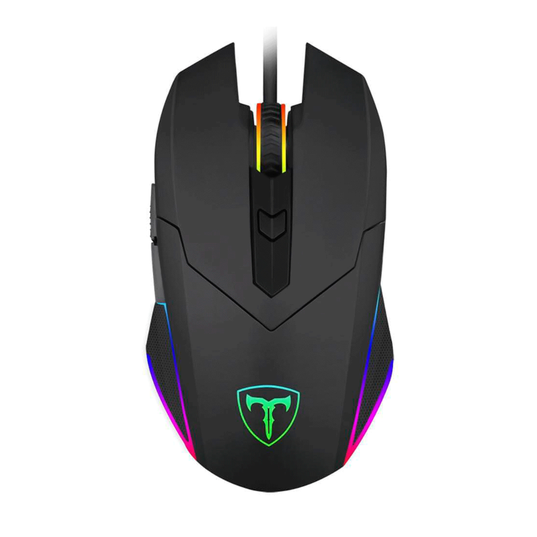 Mouse T-Dagger TTGM107RGB Lance Corporal 7Botones 3200DPI RGB Negro