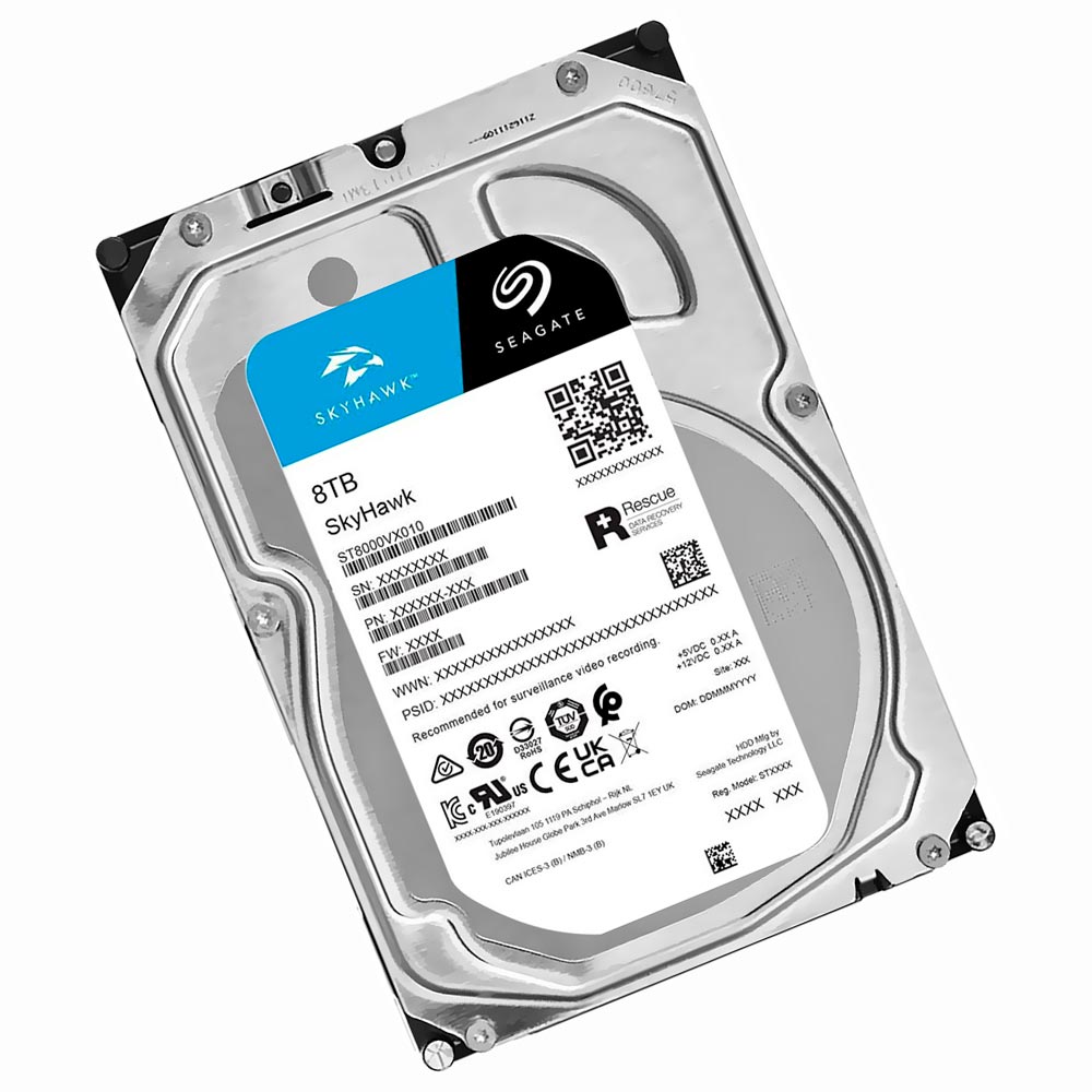 HDD Seagate 8TB SkyHawk 3.5" SATA 3 7200RPM ST8000VX010