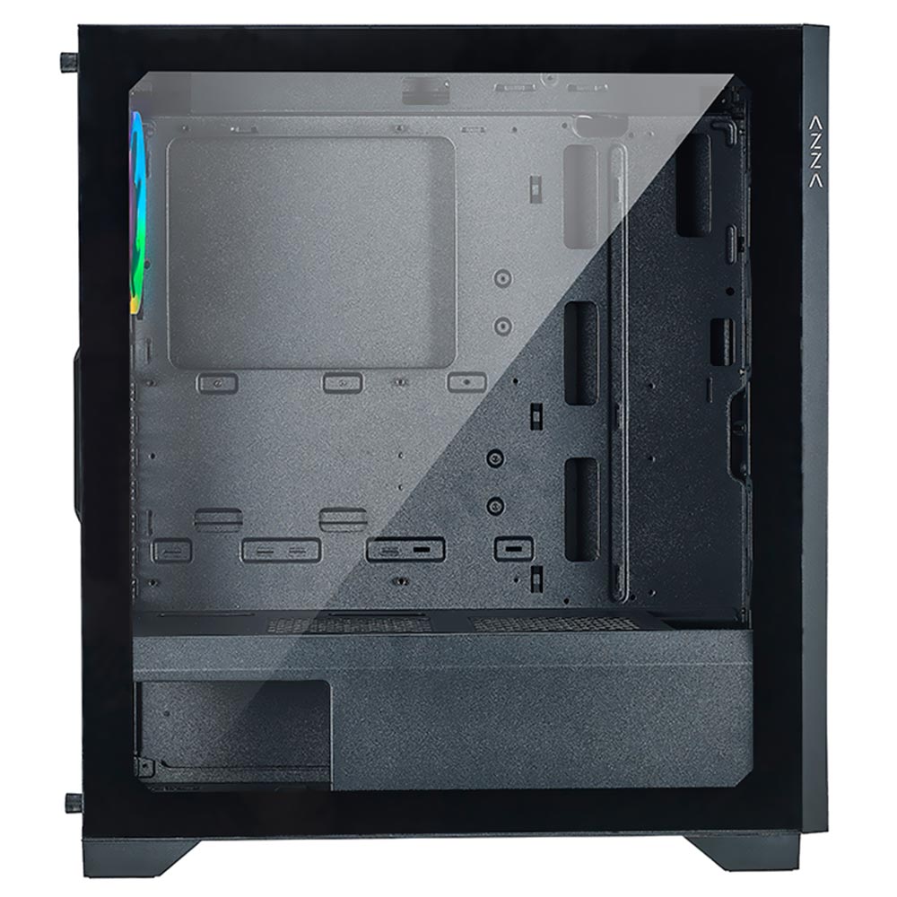 Gabinete Gamer AZZA Hive 450 CSAZ-450 Mid Tower 1 Cooler RGB Negro