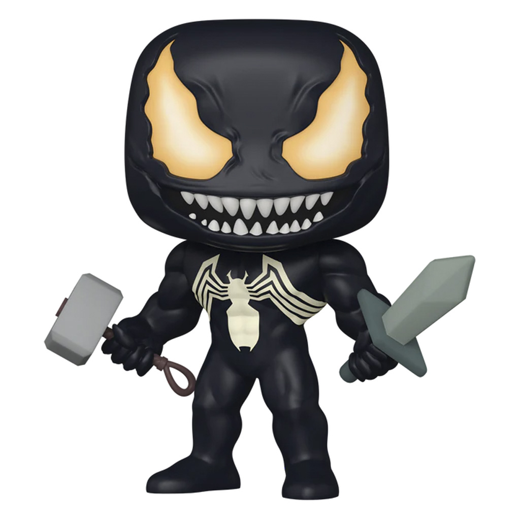Funko Pop Marvel Venom Exclusive - Venom With Mjonir And Sword 1141 ...