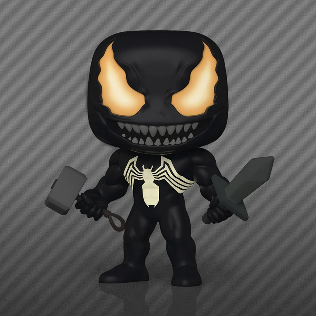Funko Pop Marvel Venom Exclusive - Venom With Mjonir And Sword 1141 ...