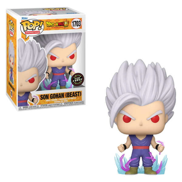 Funko Pop Animation Chase Dragon Ball Super: Super Hero - Son Gohan ...