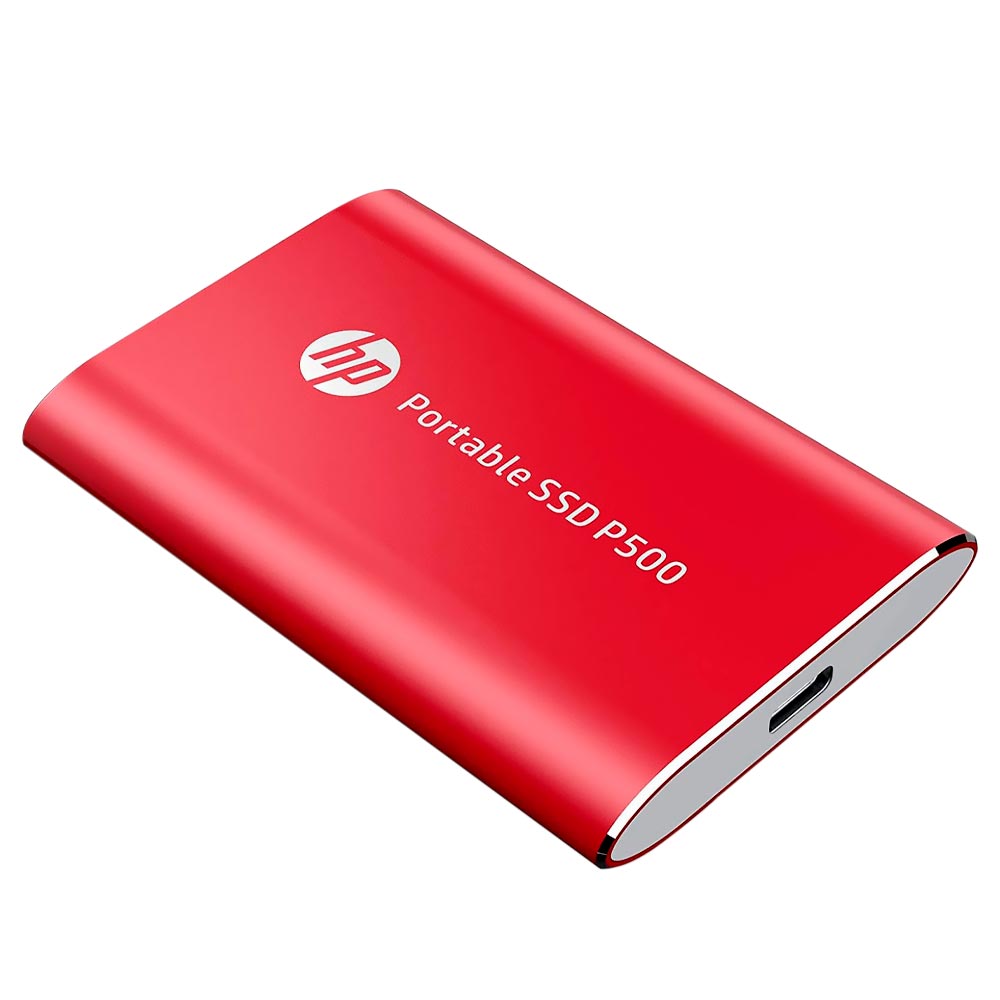 SSD Externo HP 120GB Portátil P500 - Rojo (7PD46AA#ABC)